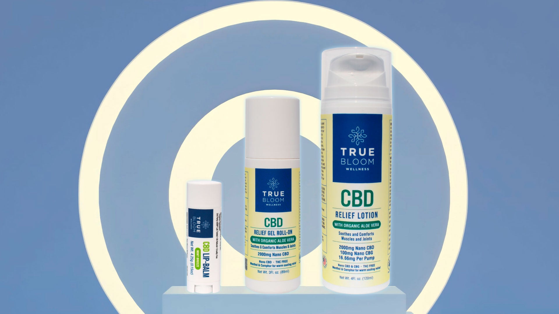Award Winning CBD Lotions, Creams & Topicals w/ CBG | True Bloom – True ...