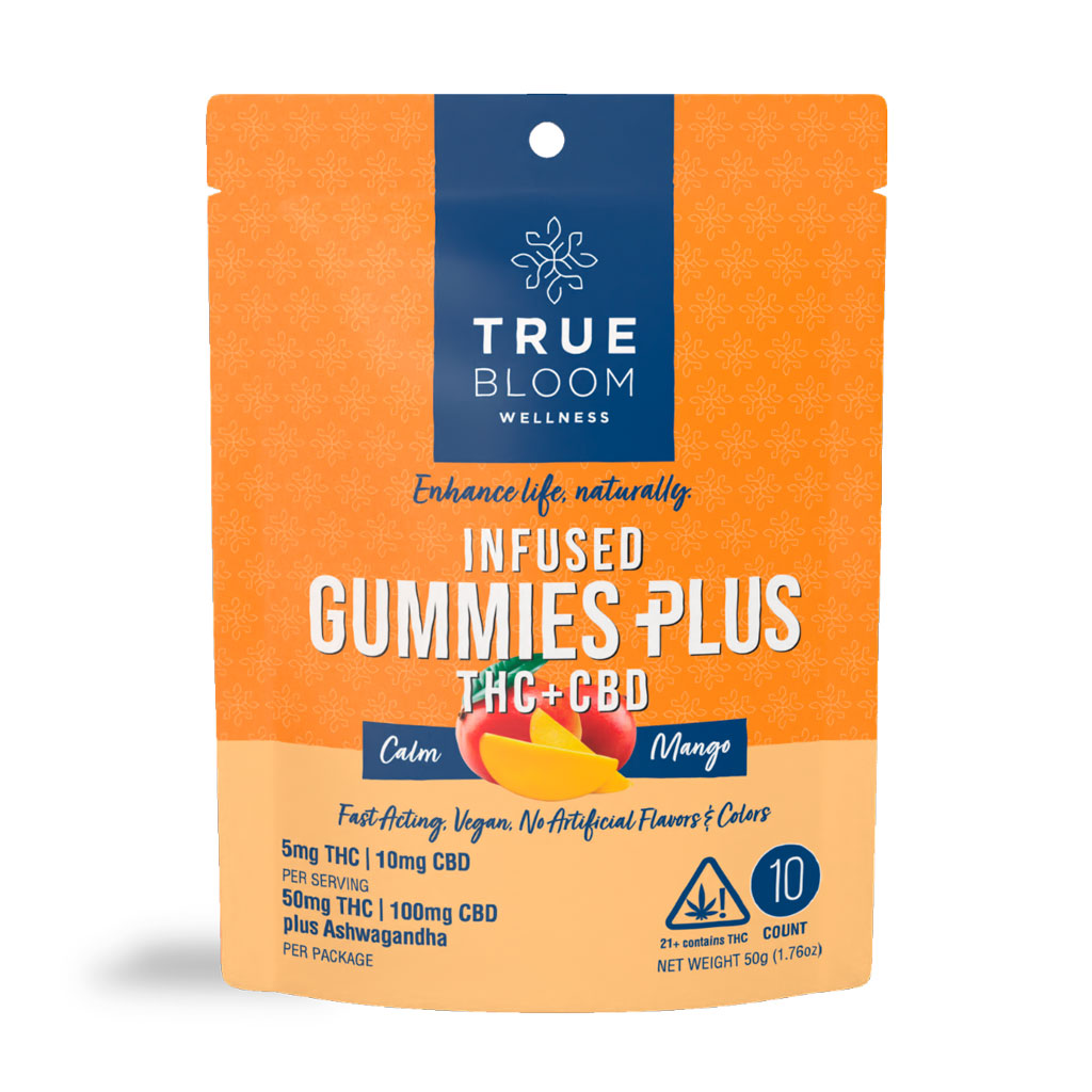 CALM | Mango | Squares PLUS with Ashwagandha | True Bloom – True Bloom ...