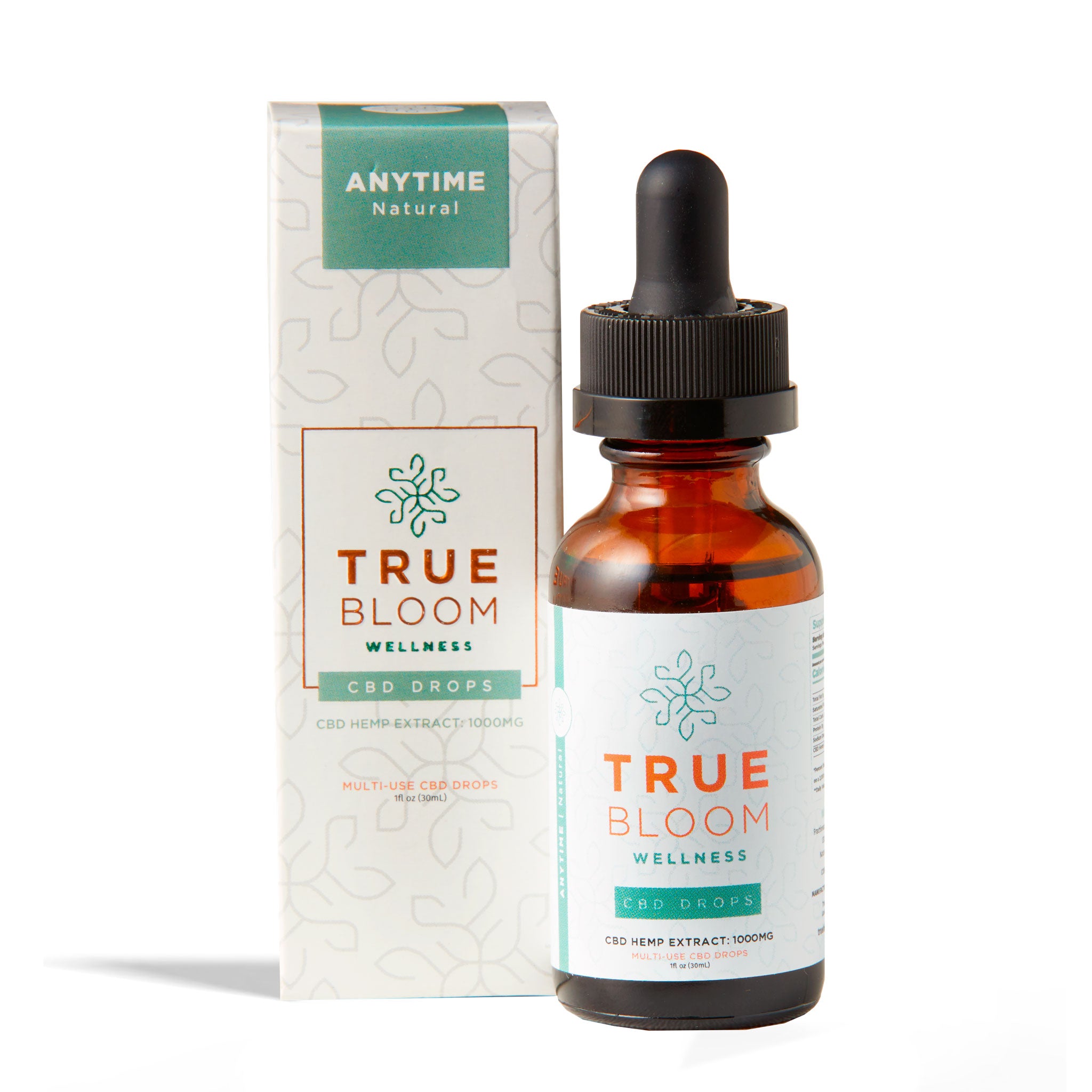 Natural Flavor CBD Isolate Oil - Hemp Extract | True Bloom Wellness