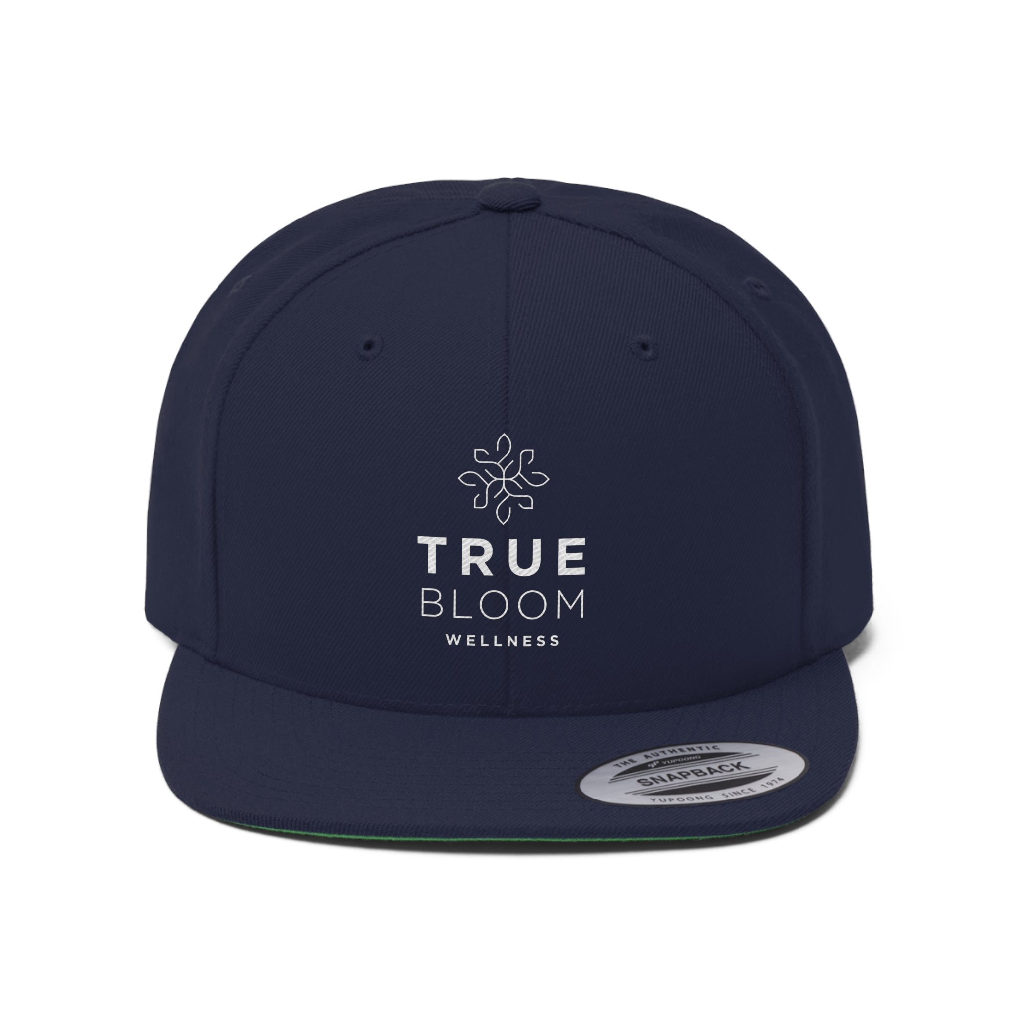 True Bloom Wellness - Unisex Flat Bill Hat